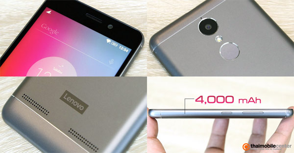 รีวิว (Review) Lenovo K6 Power :: Thaimobilecenter.com