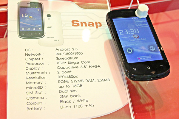 Cherry Mobile มือถือน้องใหม่ บุกงาน Commart Next Gen Thailand 2013 จัด ...