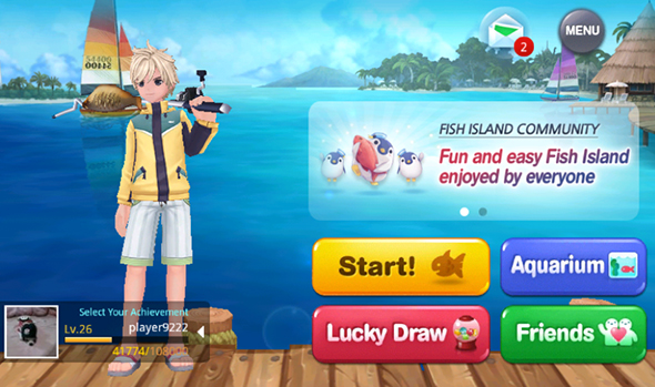 [รีวิวเกม] Fish Island เกมตกปลาสุดแบ๊ว ที่โด่งดังในเกาหลี มาให้โหลดกัน ...