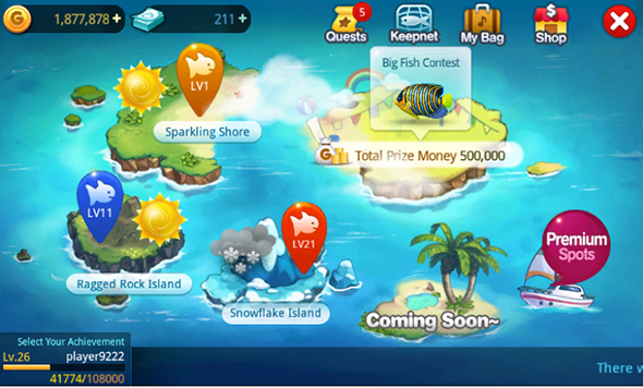 [รีวิวเกม] Fish Island เกมตกปลาสุดแบ๊ว ที่โด่งดังในเกาหลี มาให้โหลดกัน ...
