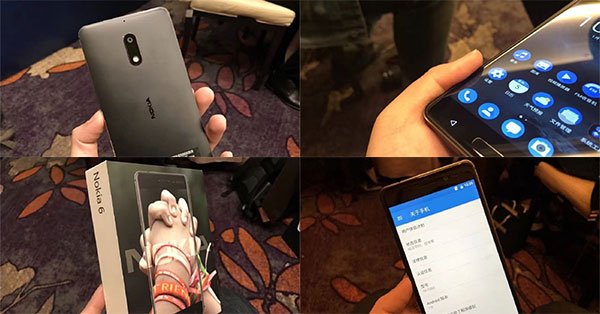 ชมภาพตัวเครื่องจริงของ Nokia 6 สมาร์ทโฟนแอนดรอยด์ใหม่ล่าสุดต้อนรับการ ...