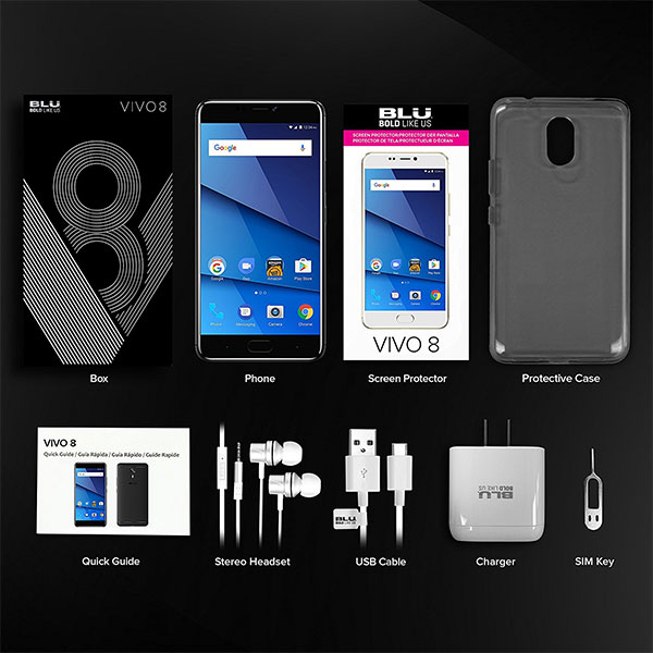 เปิดตัว BLU Vivo 8 สมาร์ทโฟนระดับกลางรุ่นล่าสุด กับกล้องหน้า Super ...
