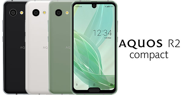 เปิดตัว Sharp Aquos R2 Compact เรือธงจอไร้ขอบแบบใหม่พร้อม 2 Notch บน ...