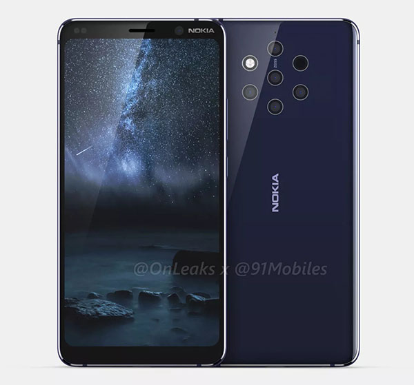 Nokia 9 PureView ว่าที่สมาร์ทโฟน 5 กล้องรุ่นแรกอาจเปิดตัวภายในปีนี้ คาด ...