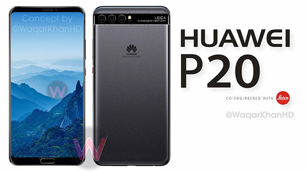 Huawei P20, P20 Plus และ P20 Pro ทายาทเรือธงรุ่นต่อไป หลุดภาพต้นแบบจอ ...