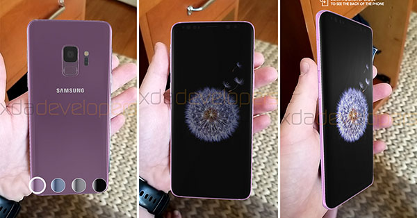 หลุดอีก Samsung Galaxy S9 โมเดลตัวเครื่อง 3 มิติในรูปแบบ AR จากแอป ...