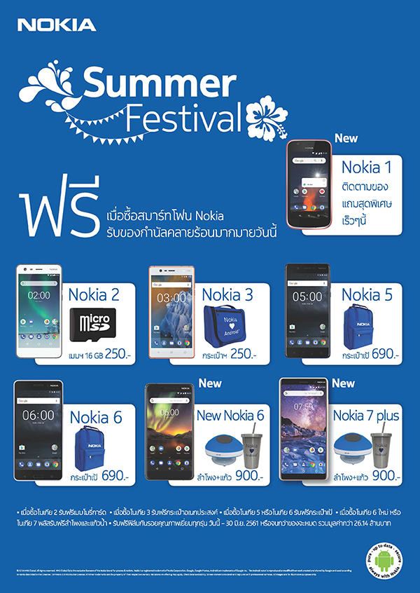 Nokia 1 เครื่องเดียวครบทุกความต้องการ ด้วยราคาที่สัมผัสได้ ...