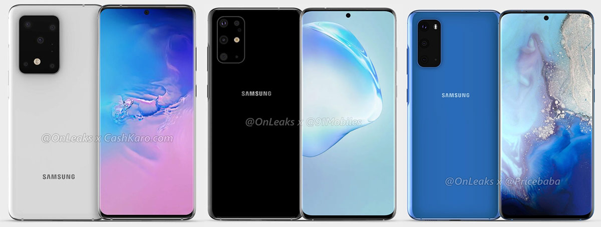 Samsung Galaxy S11+ เผยเรนเดอร์เซ็ตใหม่อีกรุ่น กับกล้องหลัง 5 ตัวดีไซน์ ...