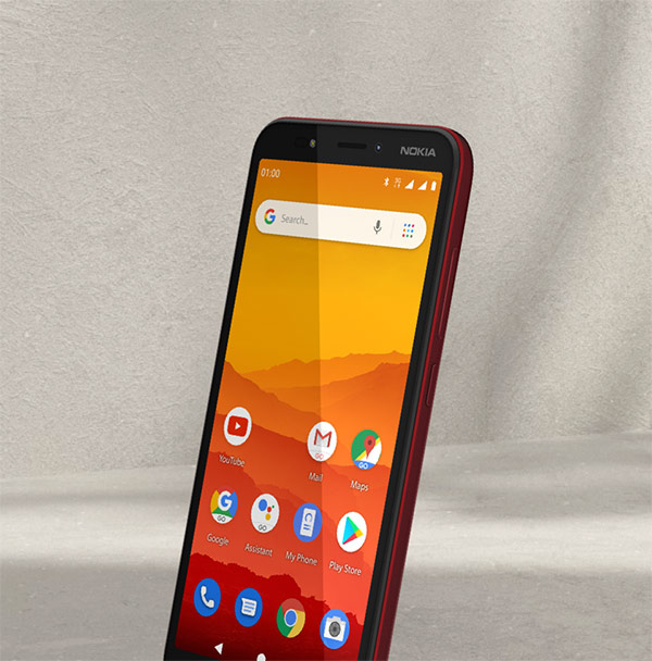 เปิดตัว Nokia C1 สมาร์ทโฟนรุ่นเล็กกับ Android Go Edition พร้อมกล้องหน้า ...