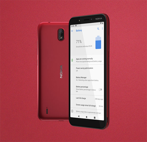 เปิดตัว Nokia C1 สมาร์ทโฟนรุ่นเล็กกับ Android Go Edition พร้อมกล้องหน้า ...