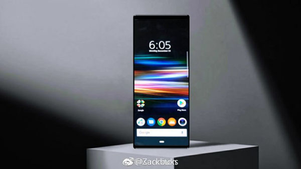 Sony Xperia XZ4 หลุดภาพหน้าจอ Home Screen ยืนยันมากับจอ 21:9 UltraWide ...