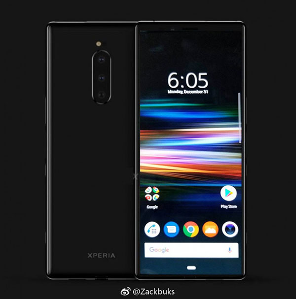 Sony Xperia XZ4 หลุดภาพหน้าจอ Home Screen ยืนยันมากับจอ 21:9 UltraWide ...