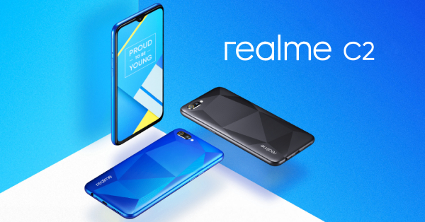 เปิดตัว realme C2 รุ่นต่อยอดกับดีไซน์จอไร้ขอบทรงหยดน้ำ พร้อมฝาหลังแบบ ...