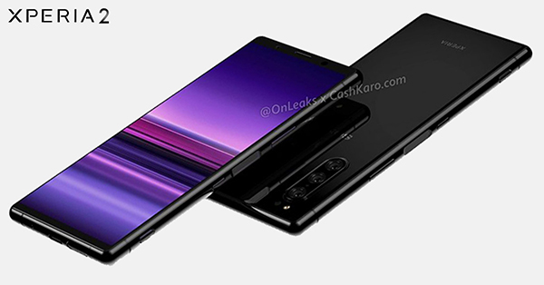หลุดเรนเดอร์ Sony Xperia 2 ว่าที่เรือธงตัวรอง ยึดดีไซน์ทรงเหลี่ยม ...