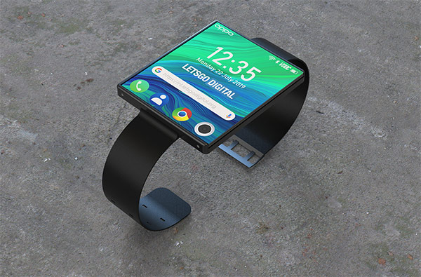 OPPO เตรียมพัฒนา Foldable Smartwatch นาฬิกาอัจฉริยะแบบพับจอได้ จาก ...