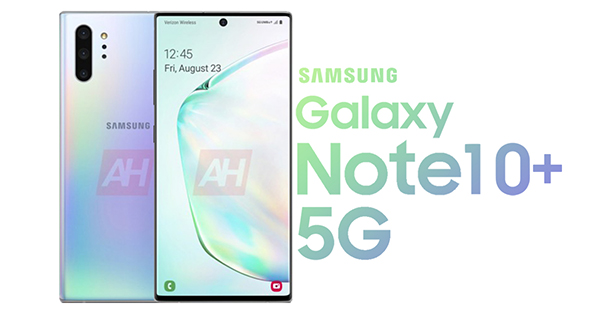 เผยภาพ Samsung Galaxy Note 10+ 5G สีขาว Prism White คาดเปิดตัวพร้อม ...