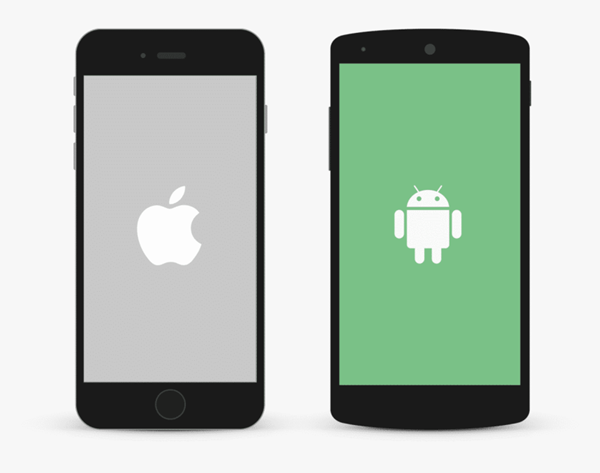 มือถือ Android Vs Iphone อะไรดีกว่ากัน