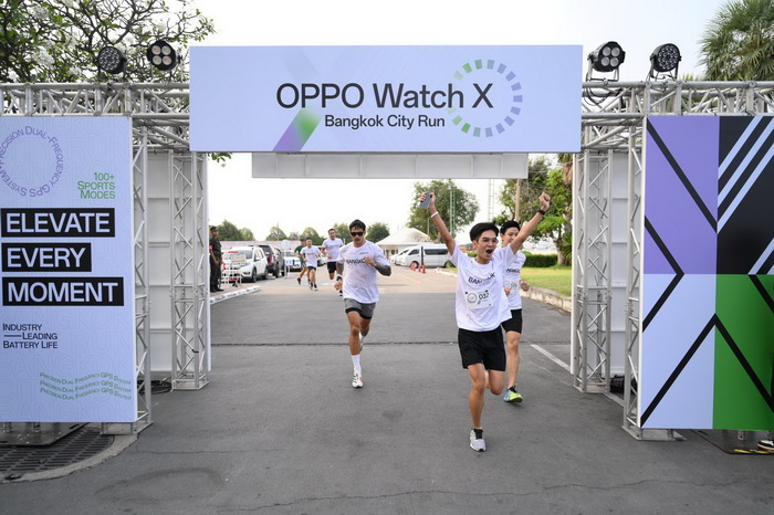 OPPO Watch X Bangkok City Run OPPO จัดงานวิ่งอัปความสนุก โชว์สมาร์ทวอ ...