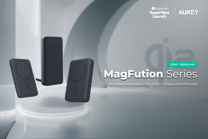 AUKEY เปิดตัว PowerBank Magnetic Series รองรับ Qi2 + PD 30W บางเบา ชาร์จเร็ว - วางขาย Shopee ...
