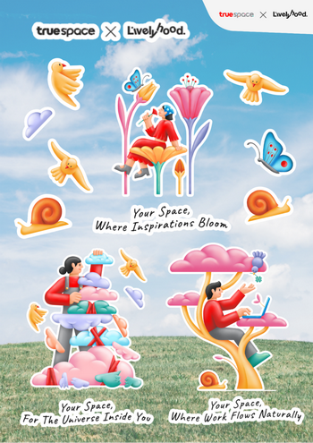 TrueSpace x A.livelyhood เปิดตัว “Your Space Collection” แก้วเก็บ ...