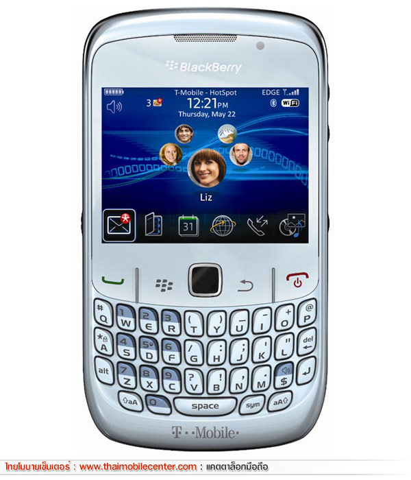 รูปมือถือ BlackBerry Curve 8520 :: Thaimobilecenter Mobile Phone Catalog