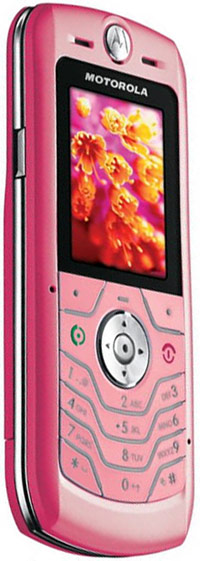 รูปมือถือ Motorola SLVR L6 Pink :: Thaimobilecenter Mobile Phone Catalog