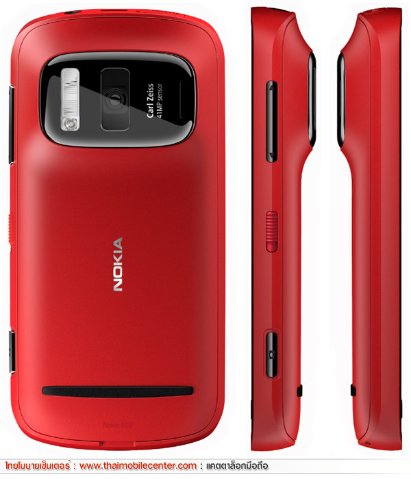 รูปมือถือ Nokia 808 PureView :: Thaimobilecenter Mobile Phone Catalog