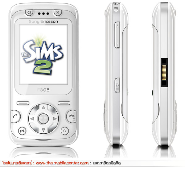 รูปมือถือ Sony Ericsson F305 :: Thaimobilecenter Mobile Phone Catalog
