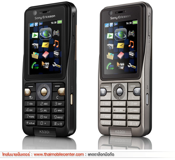 รูปมือถือ Sony Ericsson K530i :: Thaimobilecenter Mobile Phone Catalog