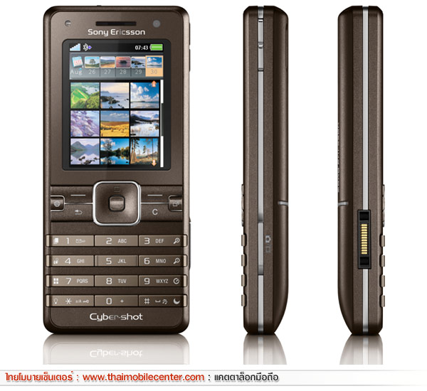 รูปมือถือ Sony Ericsson K770i :: Thaimobilecenter Mobile Phone Catalog